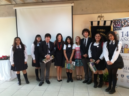 Periodista Matilde Burgos Anima a Estudiantes a Esforzarse para Cumplir ...